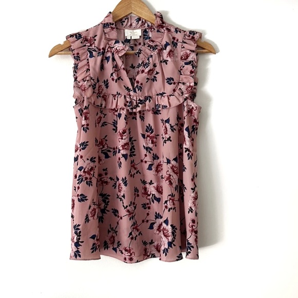 kate spade | Tops | Kate Spade Pink Floral Blouse | Poshmark